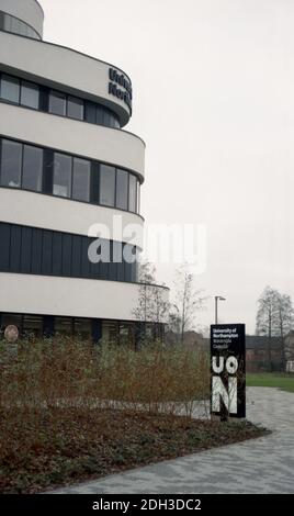 Northampton University, Creative Hub building from above Stock Photo ...