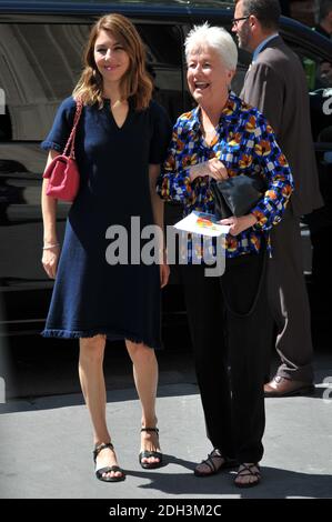 Sofia Coppola and Mother Eleanor arriving at the Chanel show during ...