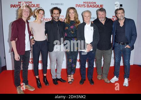 Damien Ferdel, Ilona Bachelier, Florent Peyre, Ludovic Berthillot et Daniel Prevost assistent a ...