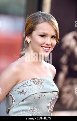 Talitha Bateman attends the premiere of New Line Cinema's 'Annabelle ...