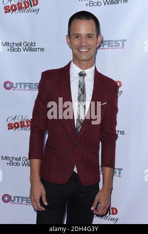 Emerson Collins attends a Very Sordid Wedding Premiere in Los Angeles ...