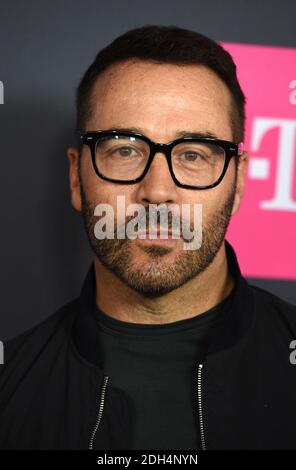 Jeremy Piven attends the Floyd Mayweather Jr v Conor McGregor fight at ...