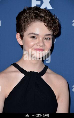 Hannah Alligood attends the premiere of FX's "Better Things" at The ...