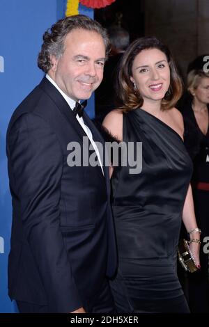 Luc Chatel et Mahnaz Chatel assistent au diner de gala du Comite ...