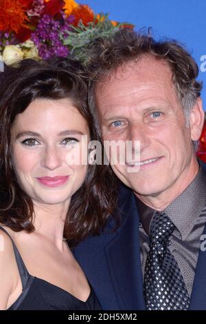 Pauline Cheviller and Charles Berling assistent au Gala de l'Opera ...