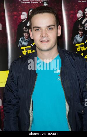 Magician Maxime Tabart at 'La Famille Adams' comedie musicale premiere ...