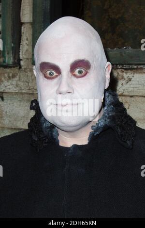 Oncle Fetide at 'La Famille Adams' comedie musicale premiere at Le ...