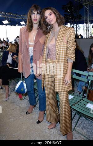 Jeanne Damas attending the Nina Ricci Fashion Show as part of Paris ...