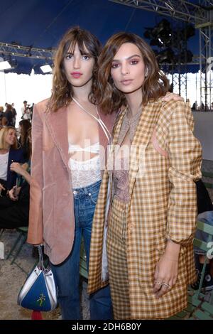 Jeanne Damas attending the Nina Ricci Fashion Show as part of Paris ...