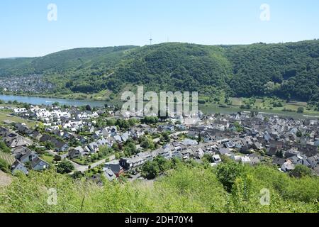 Winningen on the Moselle Stock Photo - Alamy