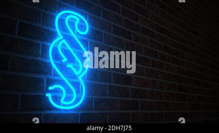 Neon advice sign Stock Photo - Alamy