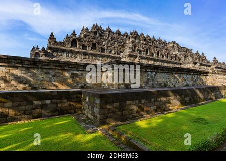 Borobudur Buddist Temple - island Java Indonesia Stock Photo - Alamy