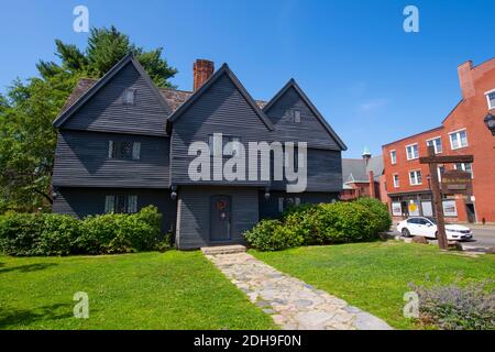 The Jonathan Corwin House in Salem, Massachusetts, known as The Witch ...