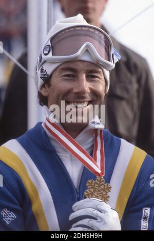 Ingemar STENMARK, SWE, Sweden, withte, Alpine skiing, ski racer, winner ...