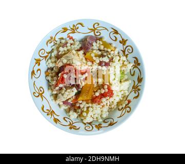 Israel One Pot Garlicky Ptitim Stock Photo - Alamy