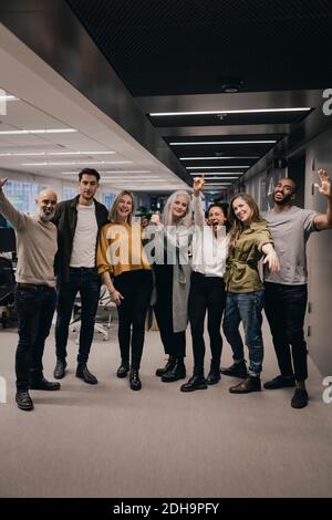 In an open space, a business team or accountant collaborates on an ...