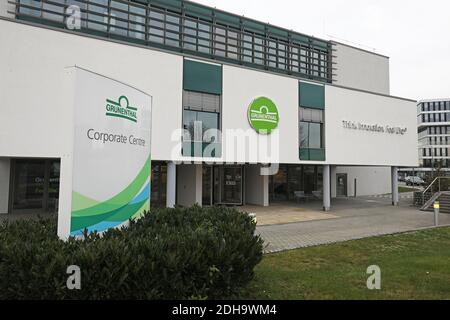Aachen, Germany. 10th Dec, 2020. The headquarters of the pharmaceutical ...