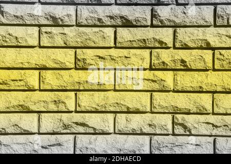 Demonstrating trendy colors 2021 - Gray and Yellow. Color of the year ...