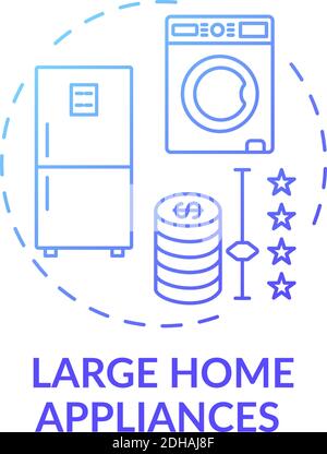 Large home appliances concept icon Stock Vector Image & Art - Alamy