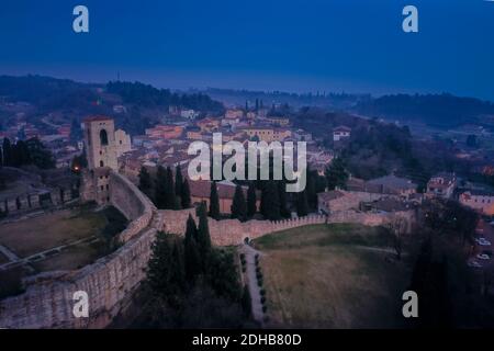 Italy, Cavriana, Mantova, Castle Stock Photo - Alamy