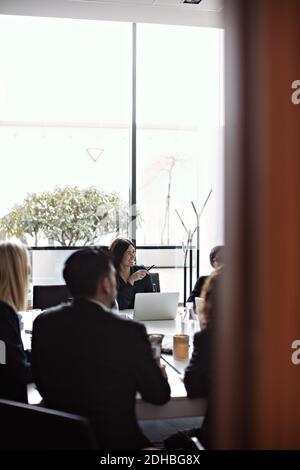 business people meeting in office Stock Photo - Alamy