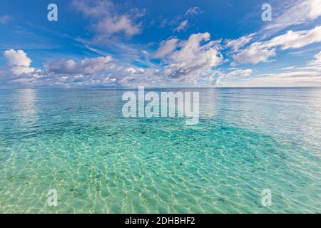 blue sea and cloudy sky waves Stock Photo - Alamy
