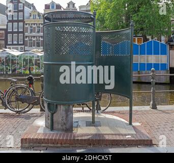 Amsterdam: public toilet - Netherlands, Europe Stock Photo - Alamy