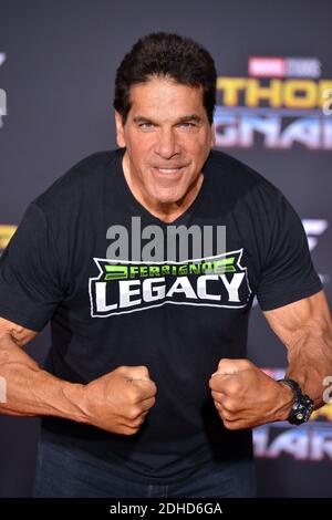 Lou Ferrigno attends the premiere of Disney and Marvel's 'Thor ...