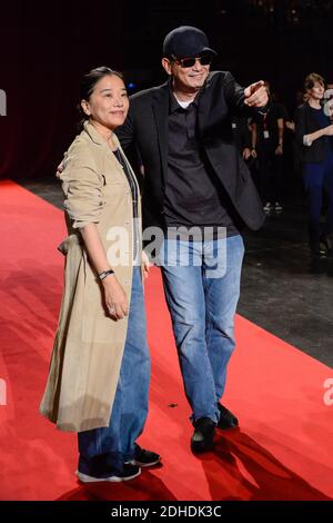 Wong Kar Wai and his wife attending the Lumiere Award Ceremony at ...