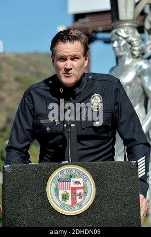 Cory Palka Captain III Hollywood Division attends the unveiling ...