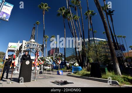 Cory Palka Captain III Hollywood Division attends the unveiling ...