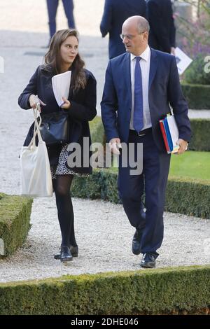 Jean-Michel Blanquer arriving in the “Booksellers Area” of the White ...