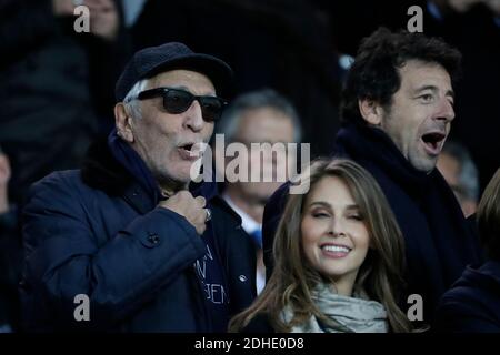 Gerard Darmon and Patrick Bruel during the Group stage -Group B- of the ...
