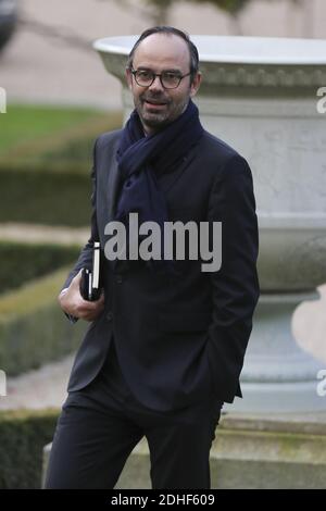 Prime Minister Edouard Philippe arriving for the Questions to the ...