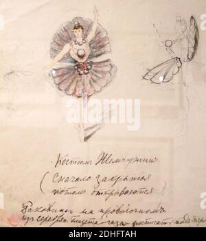 La Perle costume design Stock Photo - Alamy