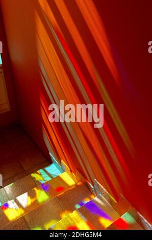 blue and orange spots with multi-colored circles similar to the galaxy ...