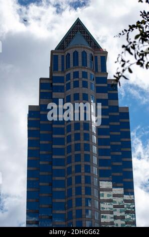 top view of urban triangular building and cars, Germany Stock Photo - Alamy