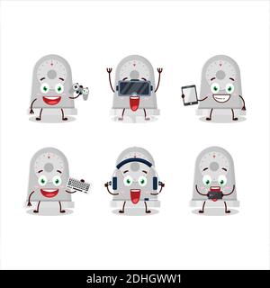 analog kitchen timer clock game pixel art vector illustration Stock ...