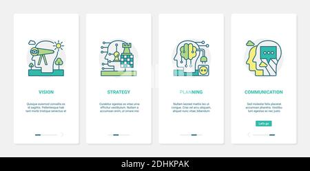 Human brain processes in vision, planning of business strategy ...