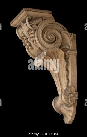 Elements of architectural decorations of buildings, a beam under the ...