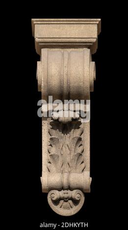 Elements of architectural decorations of buildings, a beam, a bracket ...