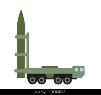 Mobile SCUD rocket launcher with missile Stock Photo - Alamy