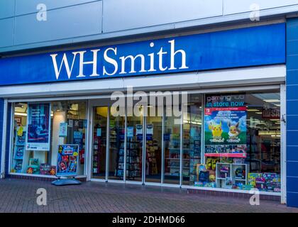 The Kingfisher Shopping Centre in Redditch, with it's palm trees Stock ...