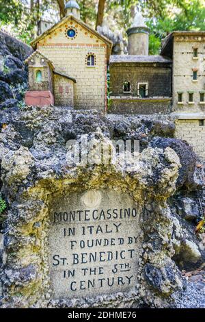 Alabama Cullman St. Saint Bernard Abbey Ave Marie Grotto,monastery ...