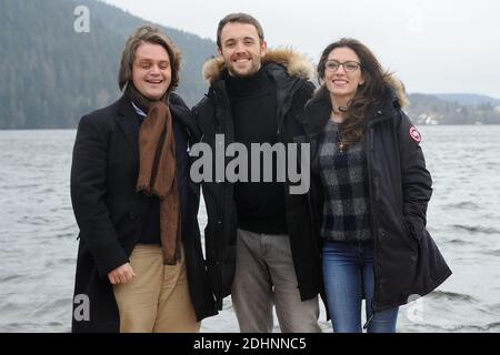 Matthew Vladimery, Gonzague Legout et Zelda Rittner assistent a un ...