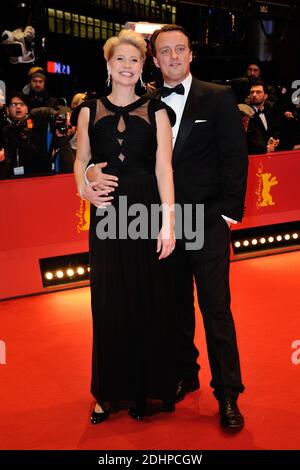 Trine Dyrholm and Niclas Bendixen attending the Red Carpet before the ...