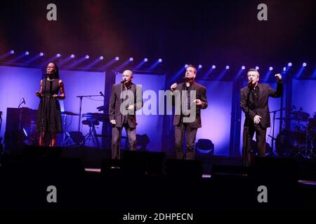 Pow Wow and Laura Mayne (Native) performing during the Top 50 concert ...