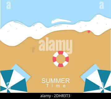 summer time holiday background Stock Vector Image & Art - Alamy