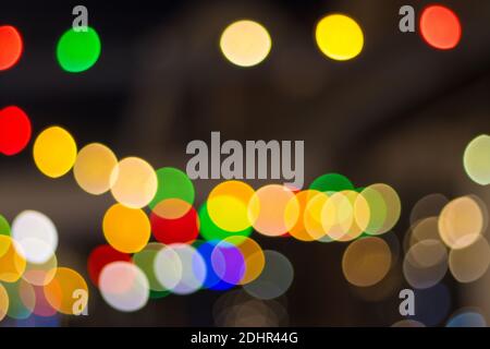 Blur - abstract bokeh circle string lights for background wallpaper ...