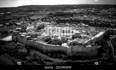 The famous medieval hilltop village of Medina in Malta Stock Photo - Alamy